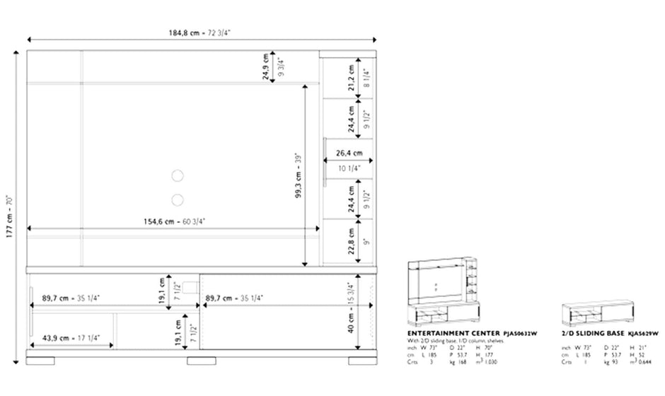Asti TV Stand | Alf Italia – Canal Furniture
